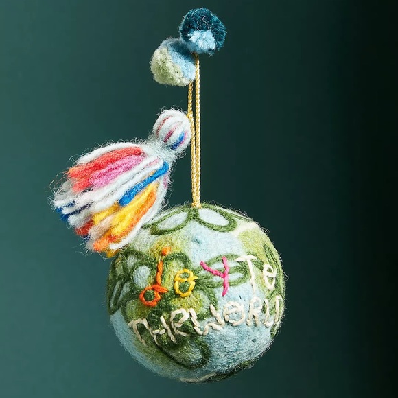 Anthropologie | Holiday | New Joy To The World Unity Ornament | Poshmark